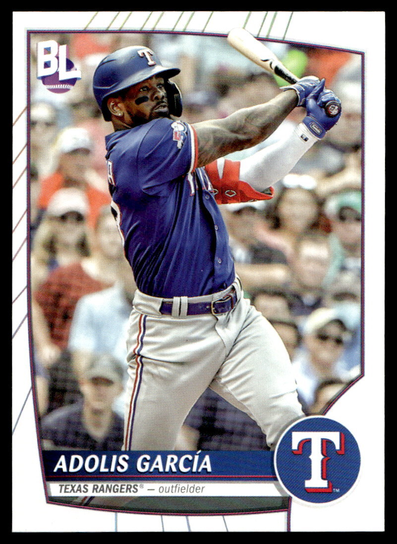 2023 Topps Big League Adolis Garcia 80 Rangers | eBay