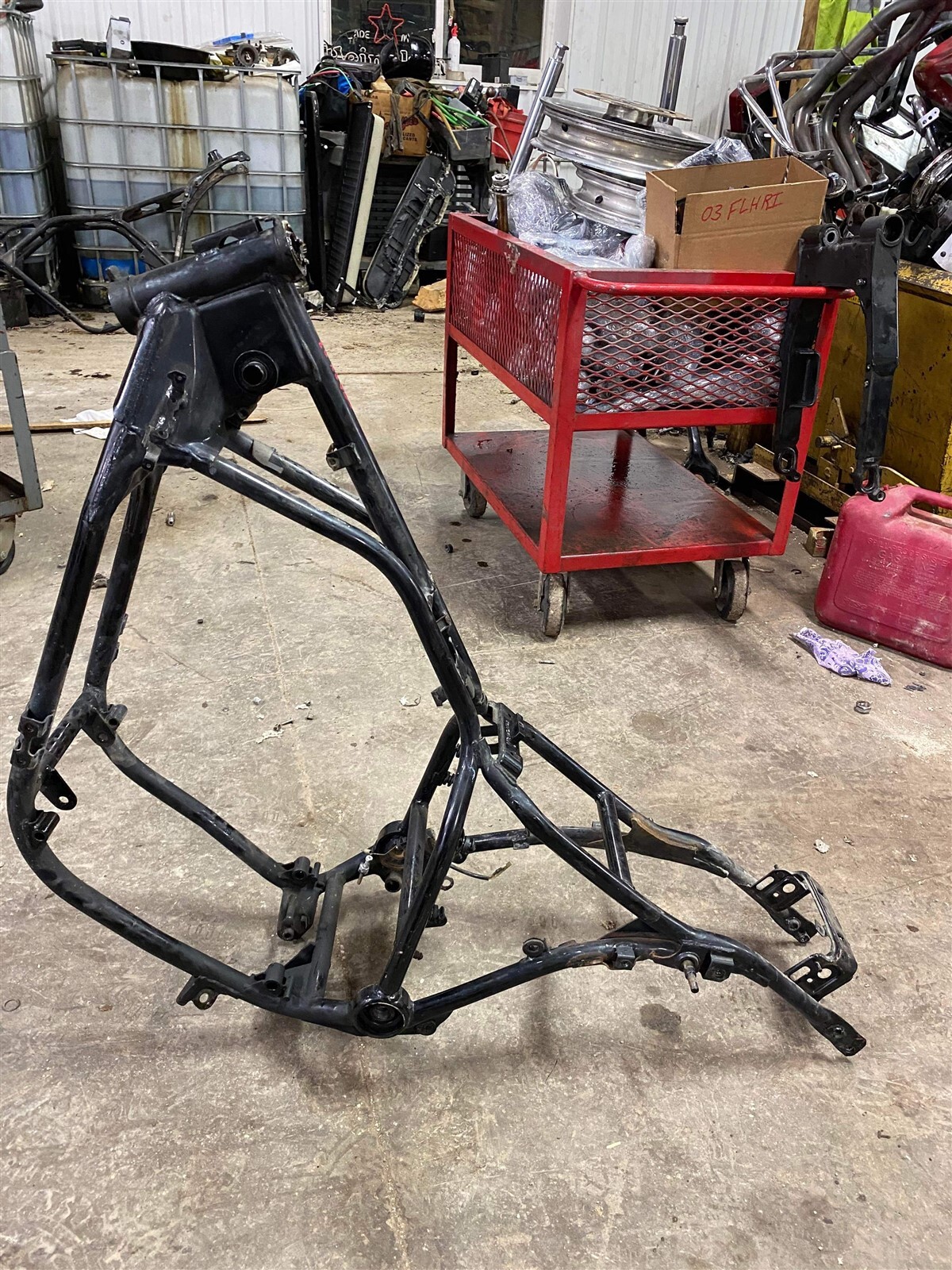 80 Yamaha XJ650 XJ 650 I Maxim Frame Chassis | eBay