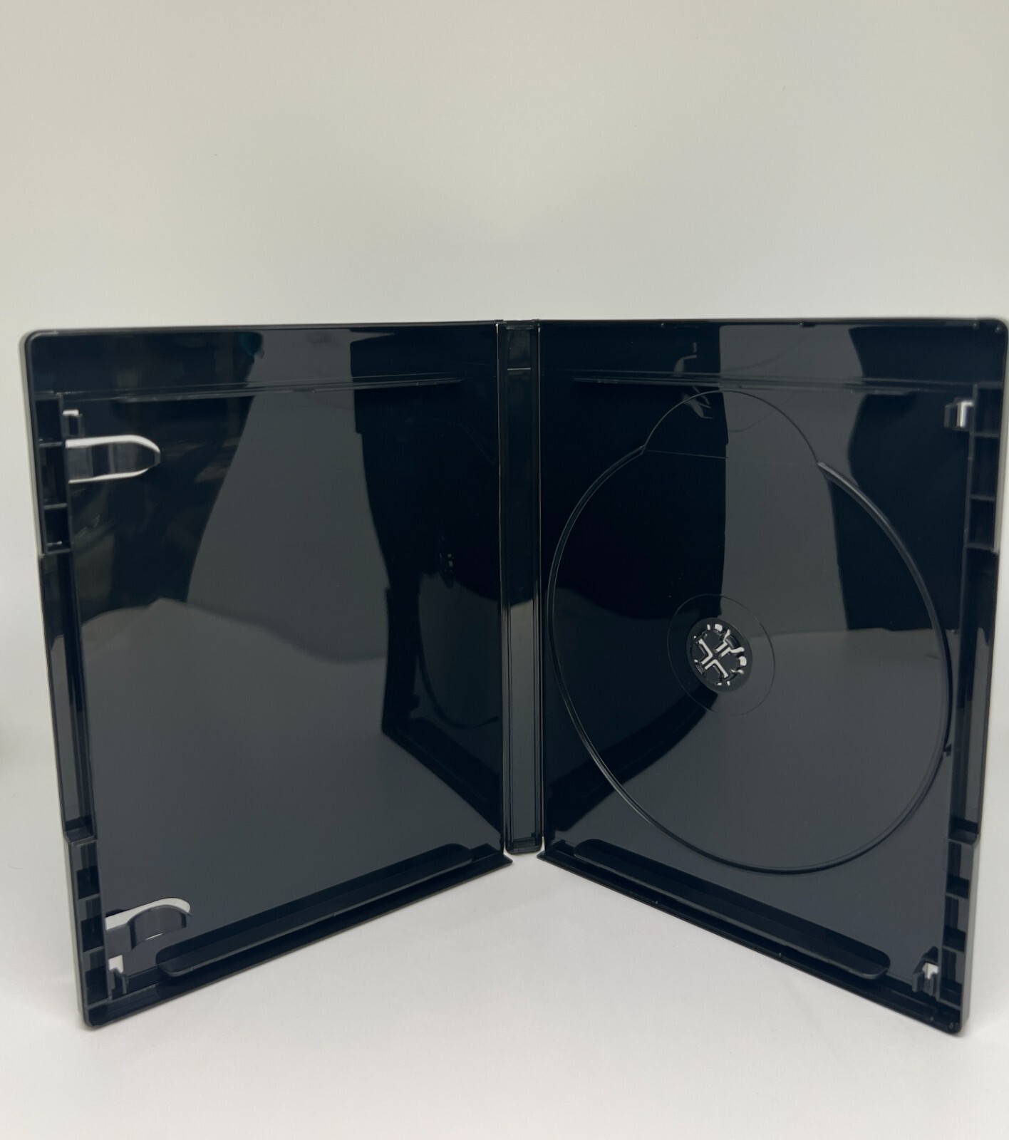 NEW! 10 14MM 4K ULTRA HD SINGLE BLURAY CASE, DVD CASE WITH CLIPS, BLACK ...