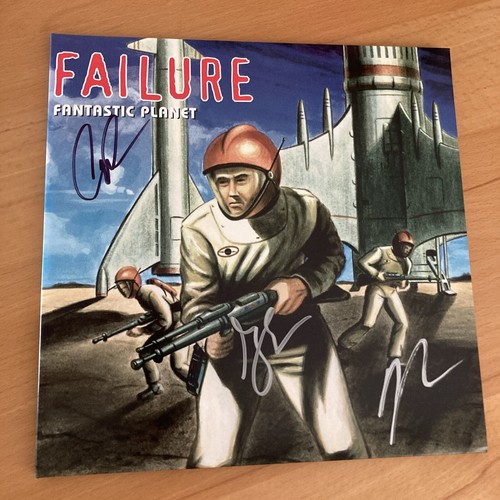Failure - Fantastic Planet - 2LP Vinyl Record LP SIGNED AUTOGRAPHED ...