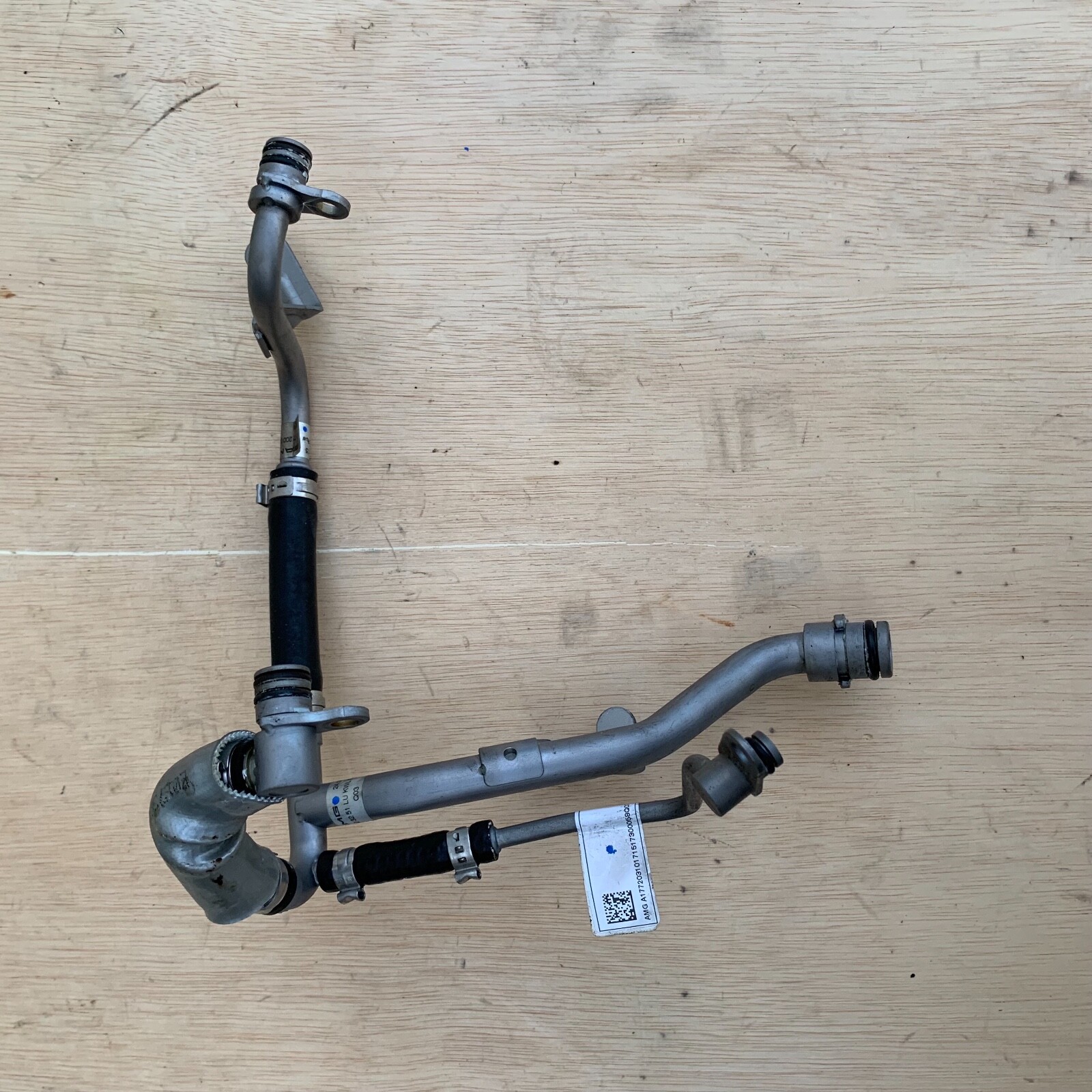 genuine Mercedes cooling water pipe hose A1772031017 A1772000851 ...