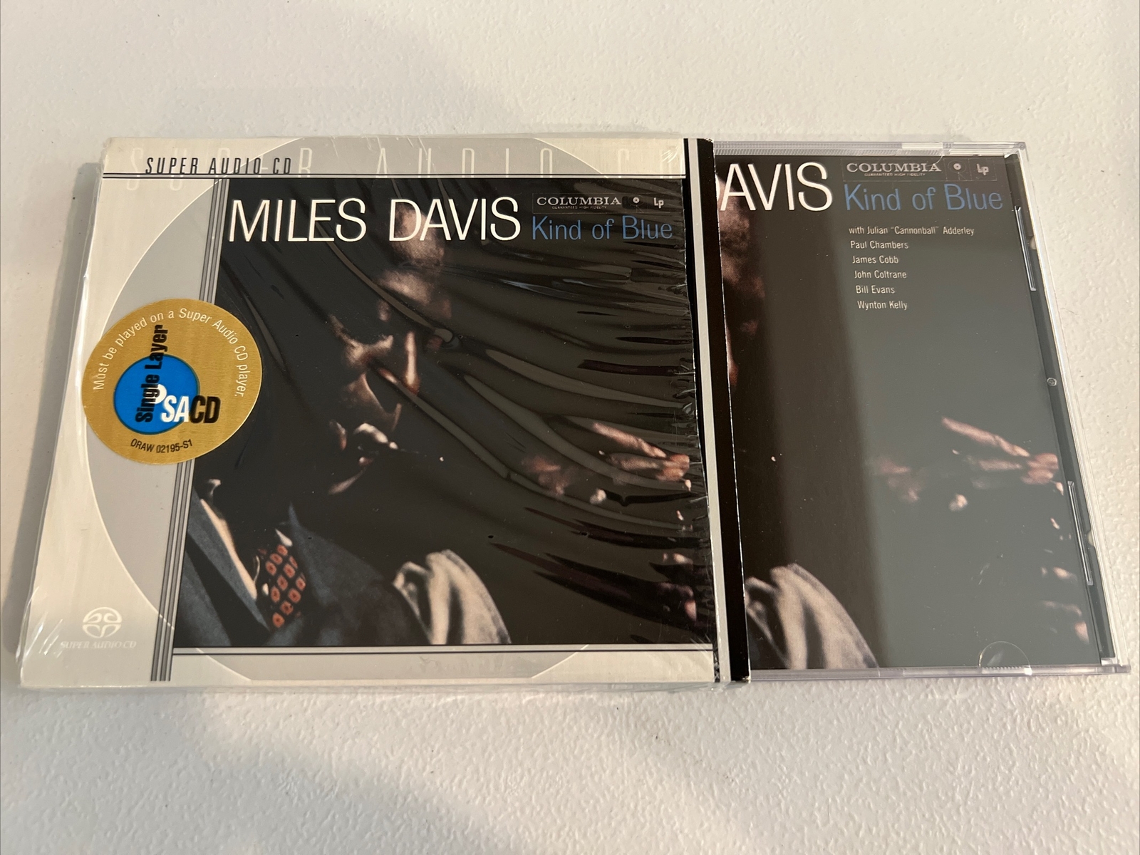 Miles Davis - Kind of Blue Slipcase (SACD DSD 1999 Columbia CS 64935 ...
