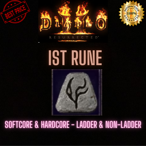💎Diablo 2 Resurrected | Ist Rune | D2 Ladder & Non-Ladder SC HC Runes💎 ...