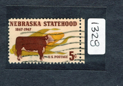 1967 Stamp #1328 5c Nebraska Statehood Used | eBay