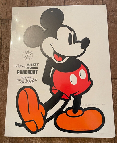Mickey Mouse wall mobile Leisure Home Parties Disney punch out bulletin ...