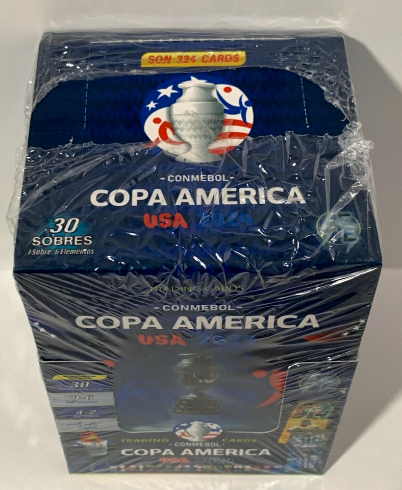 2024 Card BOX COPA AMERICA USA EF - 30 Sealed Packs LATAM Edition TCG ...