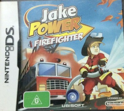 JAKE POWER FIREFIGHTER [Nintendo DS] 2DS 3DS Australian (G) Excellent ...