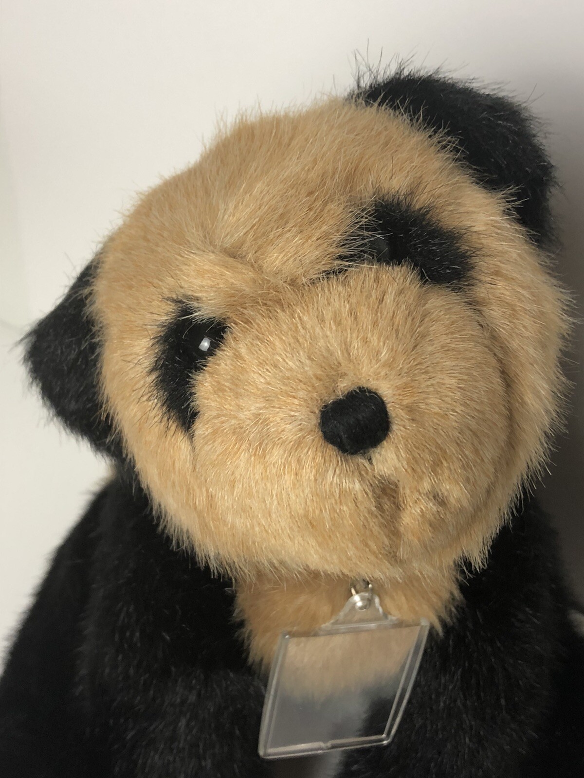 Boyd's Bear Panda w/ Tami Armacost Signature Black Brown Stuffed Plush ...