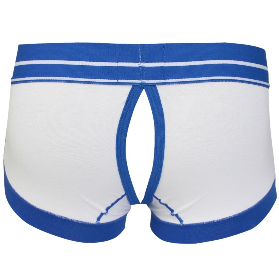 Mens Boxer Briefs Open Butts Underwear Shorts Bulge Pouch Trunks ...