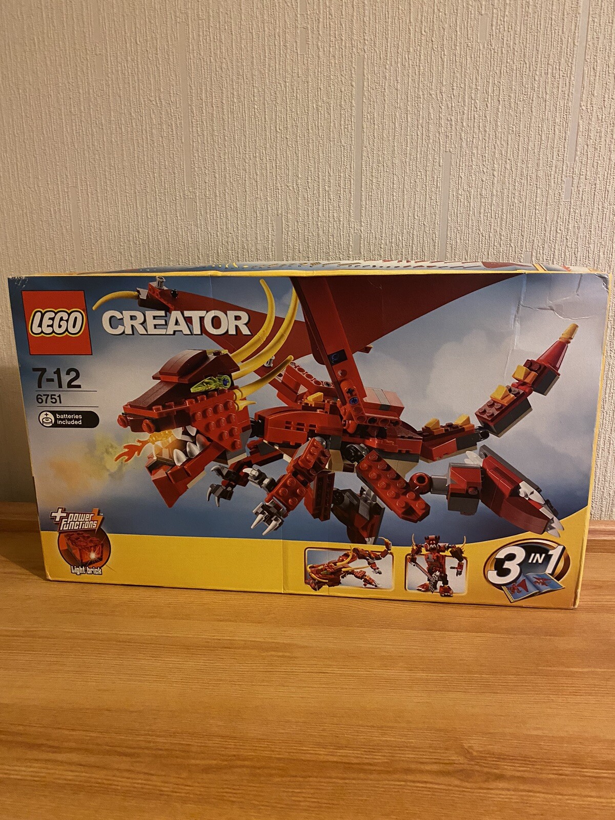 LEGO CREATOR: Fiery Legend (6751) for sale online | eBay UK