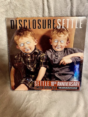 Disclosure Settle ORANGE vinyl 10th Anniversary OOP 2 LP SEALED Brand ...