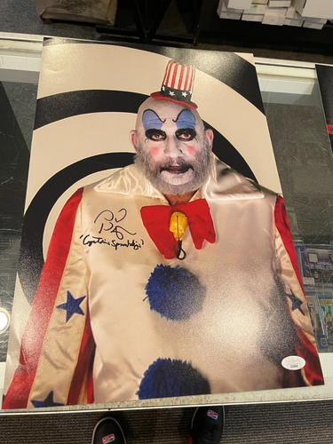 HOUSE OF 1000 CORPSES SID HAIG CAPTAIN SPAULDING 11X17 SIGNED PHOTO JSA #2 | eBay