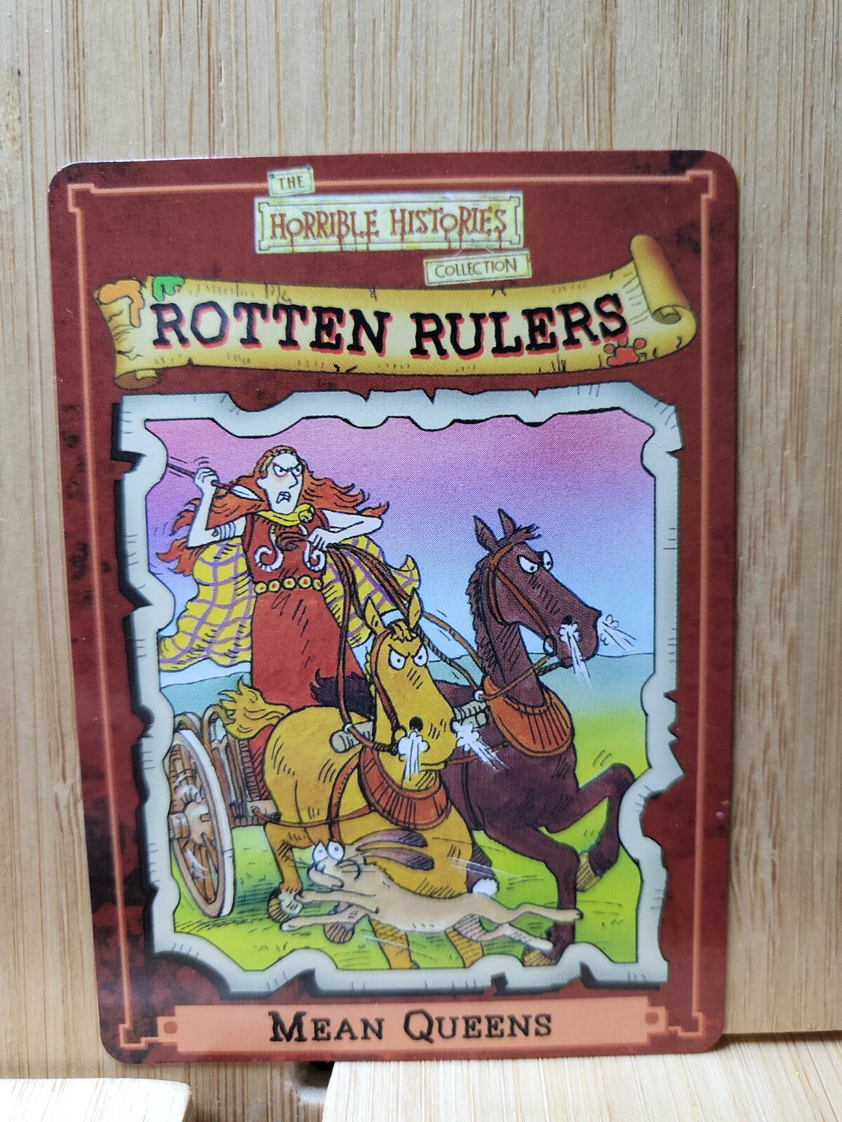 Horrible Histories🏆Wild'n'Wicked #23 ROTTEN RULERS "Mean Queens ...