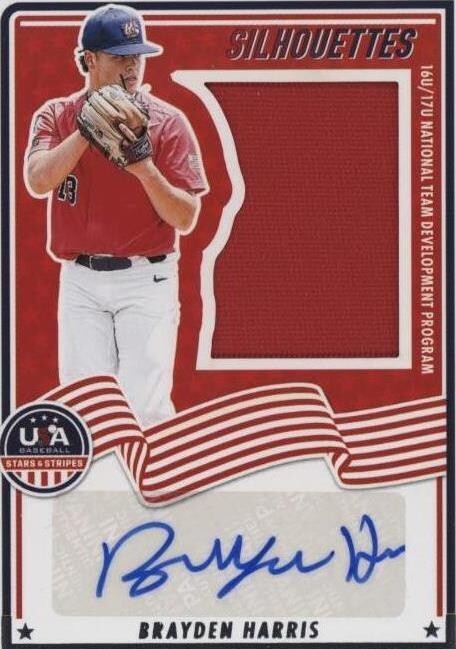 2025 Panini Stars and Stripes - USA Signatures Silhouettes Brayden ...