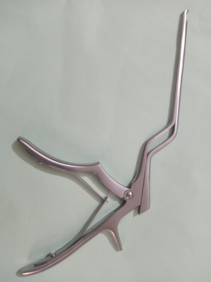 Neck Support Codman Kerrison Ronguer, 5mm 40 Degree Up Bone Rongeur ...