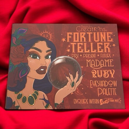 Beauty Creations Fortune Teller Madame Ruby Eyeshadow Palette NEW Goth ...
