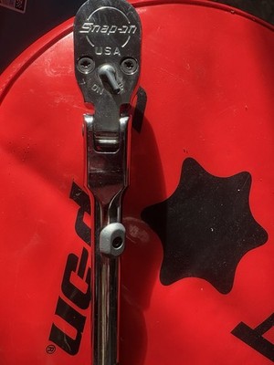Snap-on SLX80A 1/2"Dr Long Handle Locking Flex-Head Ratchet 27” Overall ...