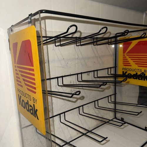 Vintage KODAK FILM Retail Store Display, Old Photography Photo Rack ...