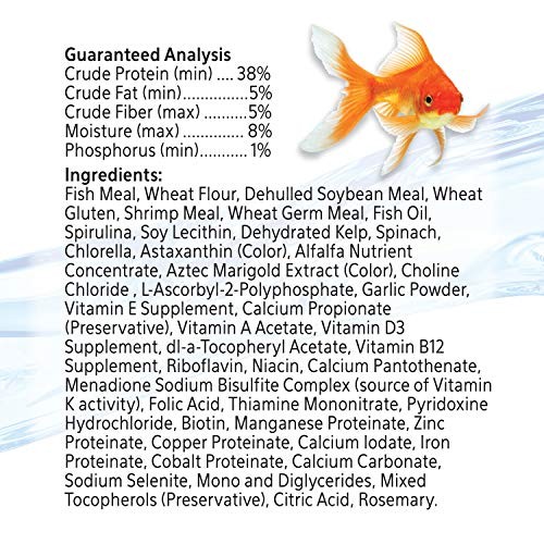 Aqueon Goldfish Fish Food Flakes, 7.12 Ounces | eBay