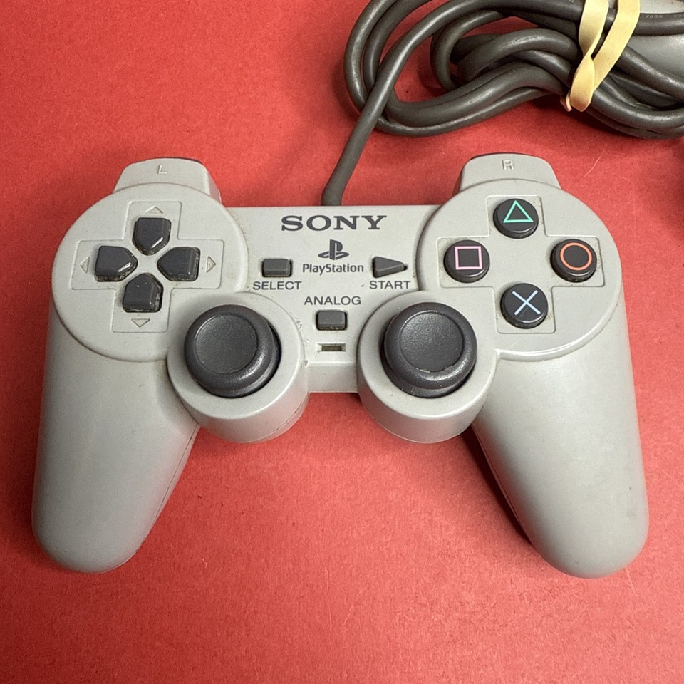 Sony PlayStation PS1 Concave DualShock Controller SCPH-1180 Tested | eBay