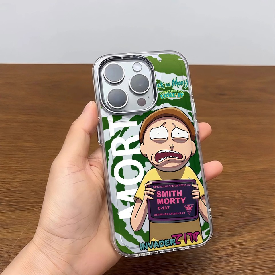 Rick and Morty Cartoon Phone Case Soft Cover for iPhone 17 16 15 14 13 ...