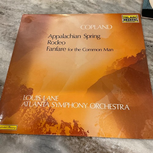 COPELAND LP APPALACHIAN SPRING TELARC DG-10078 NM/EX 1982 German Red ...