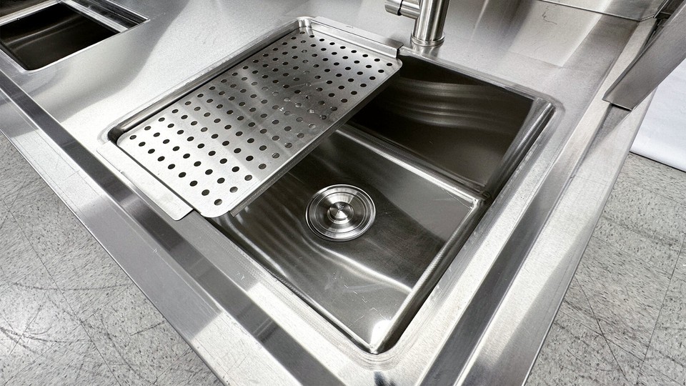 NSF 71" Bubble Tea Boba Workstation Water Station Beverage Worktable | eBay