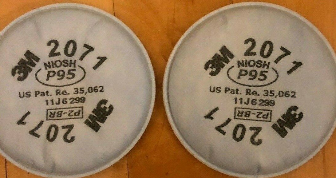 3M 2071 P95 Filter for Respirator for sale online | eBay