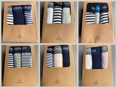 HACKETT Mens Size S Boxer Shorts Trunks Cotton Underwear 3 Pack Random ...