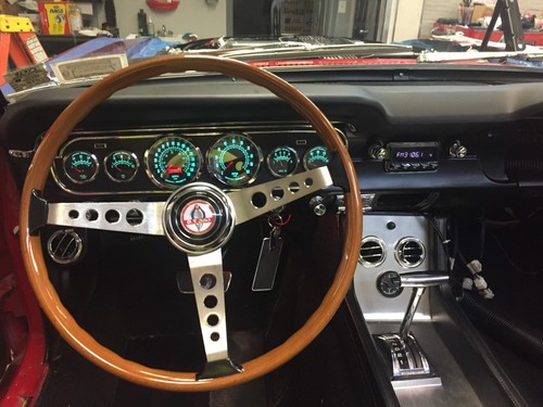 1966 Mustang 6-Gauge 60's Muscle Car Series 64-66 Mustang Instrument ...