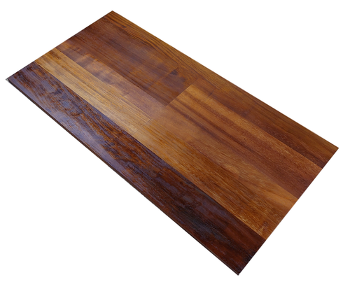 Reclaimed Iroko Hardwood Table Tops - Made from old school science lab ...