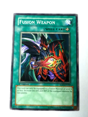 Yu-Gi-Oh! TCG Fusion Weapon Soul of the Duelist SOD-EN047 1st Edition ...