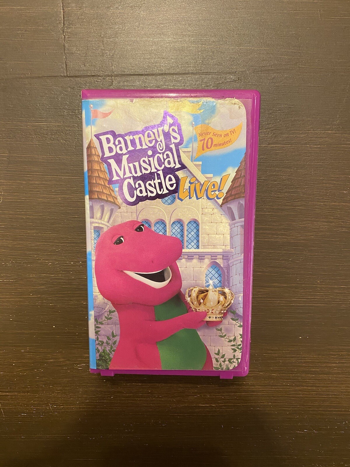 Barney's Musical Castle Live! VHS 2001 Video Tape Sing Along Songs Kids ...