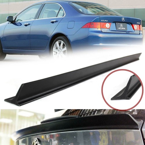 Fit For ACURA Rear Trunk Lip Spoiler TSX L Look 04-08 Unpainted 4D ...