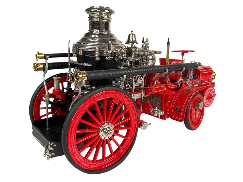 Franklin Mint 1912 Christie Front Drive Steamer Fire Truck Steam Engine ...