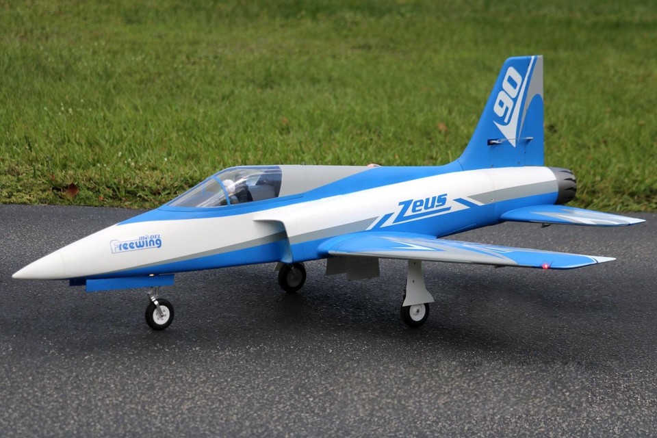 RC Airplane Aircraft Freewing Zeus 90mm EDF Sport Jet Remote Control ...
