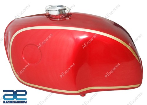 FOR BMW R100 RT RS R90 R80 R75 Motorcycle Red Painted Fuel Tank + Monza ...