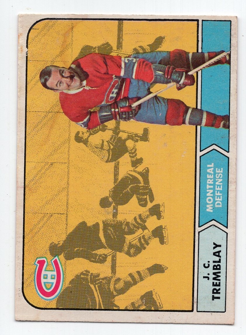 1X J.C. TREMBLAY 1968 69 O Pee Chee #59 68 69 opc MONTREAL CANADIENS | eBay