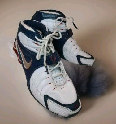Nike Shox Basketball Shoes VC5 Olympic Red/White/Blue 2005 Men's 11.5 ...