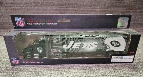 AS IS New York Jets 2011 NFL Tractor Trailer replica Die cast Football ...