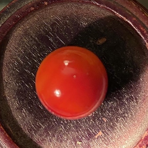 Christensen Agate Brick Red Opaque Marble | eBay