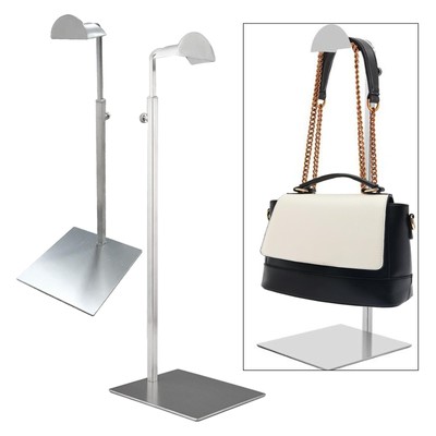 Bag stand, stainless steel handbag stand, height adjustable handbag ...