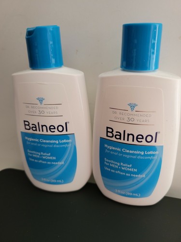 Balneol Hygienic Cleansing Lotion 3 oz (2pk bundle) soothing relief men ...