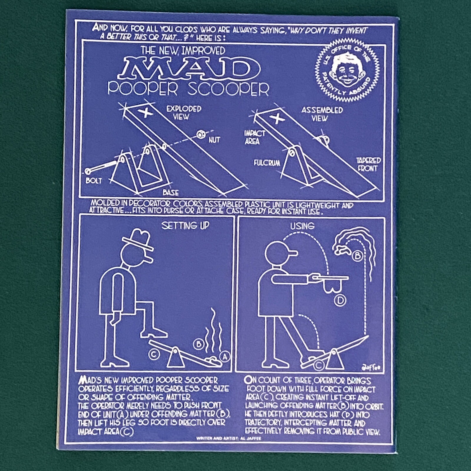 Mad Magazine Al Jaffee March 1986 # 261 Miami Vice Murder She Wrote | eBay