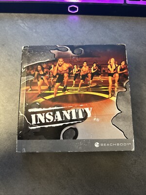 Insanity Cardio Workout Beachbody Complete 10 Disc DVD Set | eBay