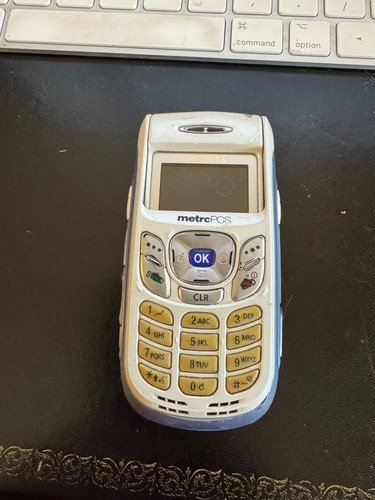 Samsung SCH-N330 Light Blue ( metroPCS ) Very Rare Cellular Slider ...