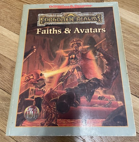 Advanced Dungeons & Dragon Faith & Avatars Forgotten Realms | eBay