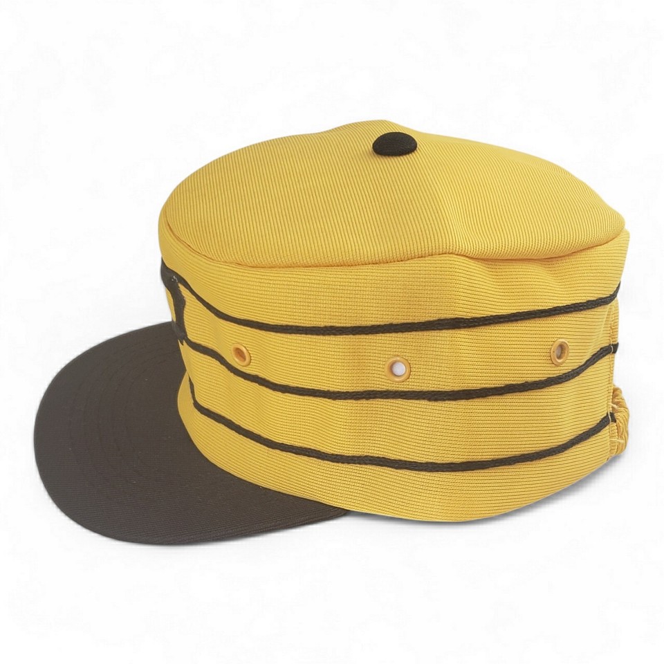 Vintage MLB Pittsburgh Pirates Yellow Baseball Pillbox Hat Fits Youth 3 ...