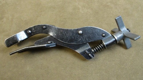 NICE! VINTAGE SUNNEN PRODUCTS CO. USA VALVE SPRING COMPRESSOR TOOL PAT ...