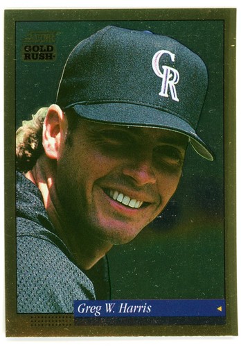 1994 Score Gold Rush Greg Harris Card #374 | eBay